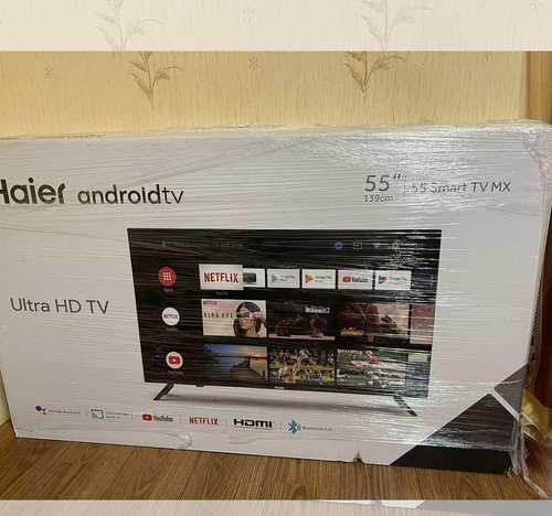 Телевизор haier" 55 " 139 см SMART TV MX