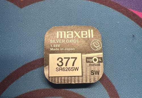 Батарейка 377 maxell