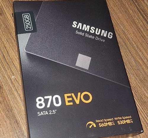 Ssd samsung 870 evo 250gb