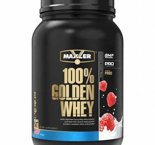 Сывороточный протеин Maxler Golden Whey, 908 г, кл