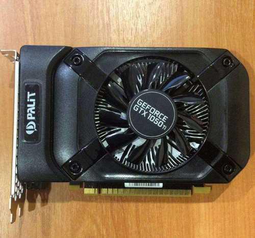 Видеокарта gtx 1050 ti 4gb одновентильная