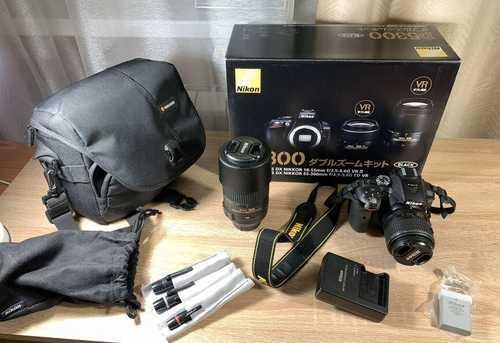 Набор Nikon Double Zoom Kit black с допами