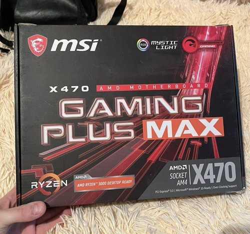 Материнская плата MSI X470 Gaming Plus Max