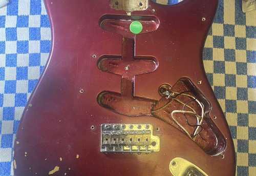 Fender USA ash body 1980s корпус stratocaster