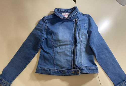 Джинсовая куртка для девочки 158-164