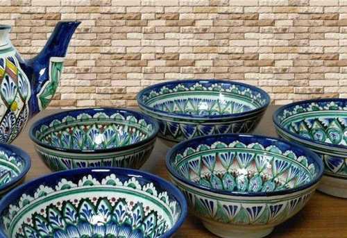 Узбекская посуда. Риштан