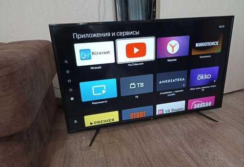 Телевизор Dexp 39 дюймов 100 см SMART TV Wi-Fi HD