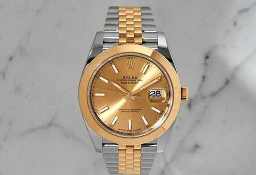 Rolex Datejust 41mm Champagne Dial B&P 2018 year