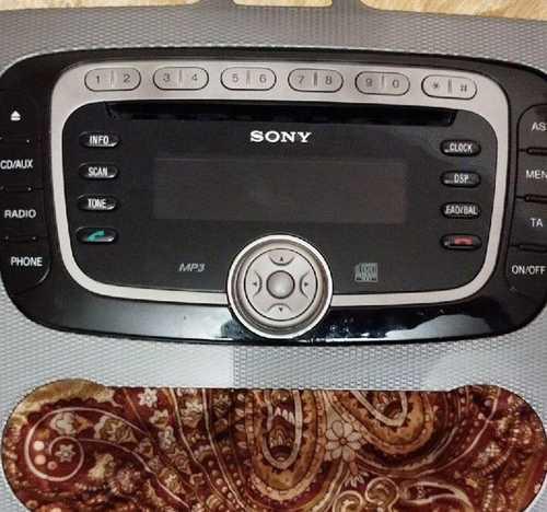 Штатная магнитола sony Ford focus 2