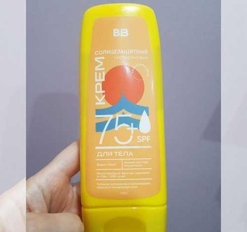 Солнцезащитный крем spf 75 от Вкусвилл