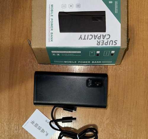 Повербанк 30000mah с быстрой зарядкой Power Bank