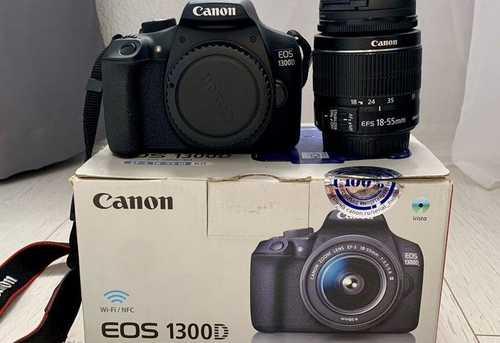 Зеркальный фотоаппарат Canon EOS 1300d
