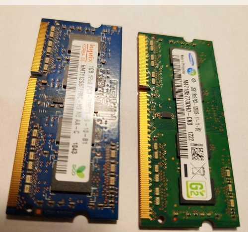 Оперативная память DDR3 для ноутбука