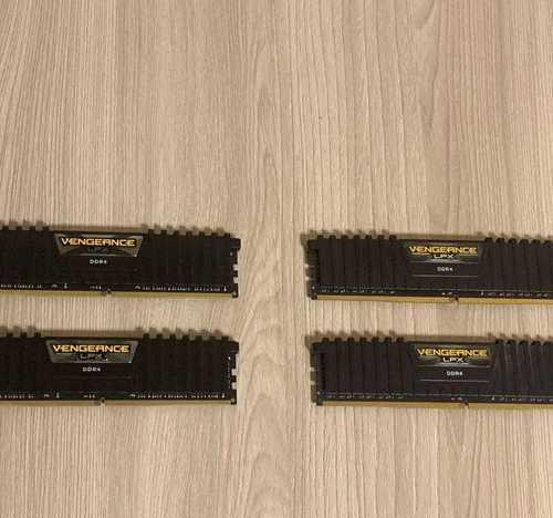 Corsair vengeance lpx ddr4 8gb 4 шт