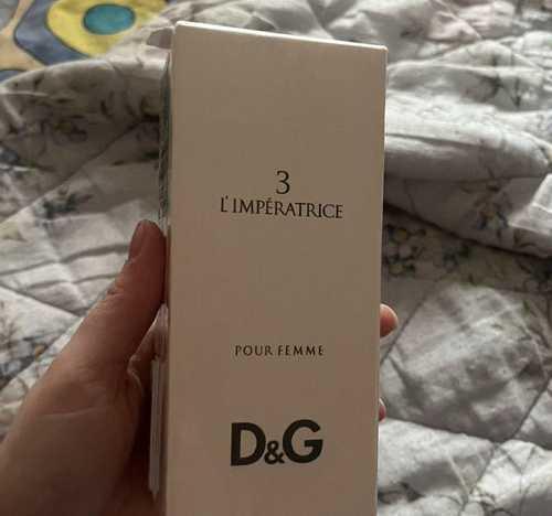 Духи женские dolce gabbana l imperatrice 3