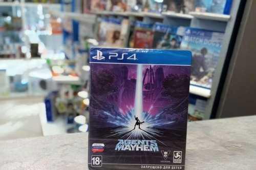 Agents of Mayhem steelbook издание (PS4)