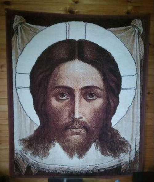 Ковер икона с ликом Иисуса