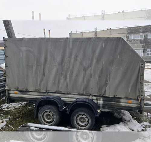 Прицеп легковой двухосный мзса бу