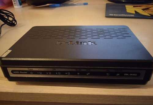 D-link dsl-2640u wi-fi роутер