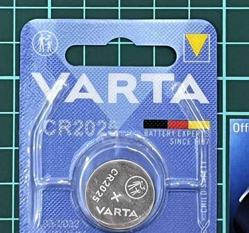 Батарейка Varta CR2025 Li