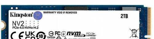 Kingston NV2 2TB PCI-E 4.0 M.2 2280 SNV2S/2000G