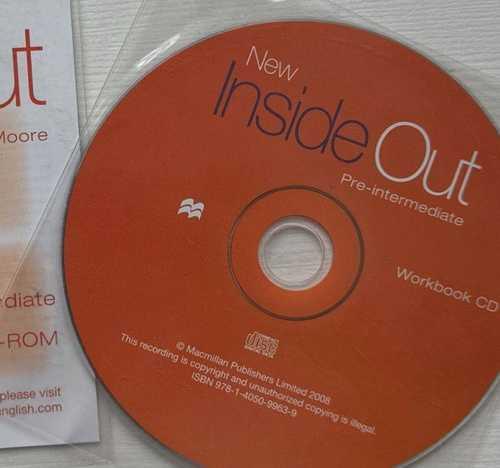 Диски из New inside out pre intermediate