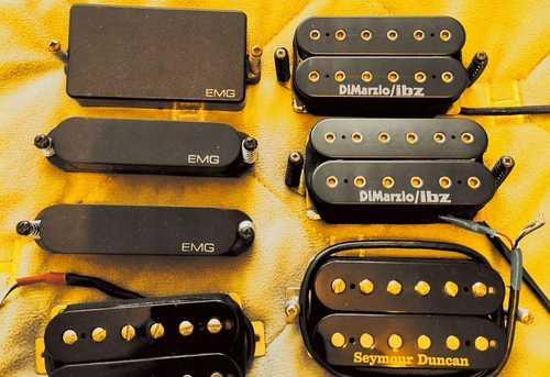 Emg 81-S-S, Seymour Duncan Sh6N/Sh2N, Dimarzio IBZ