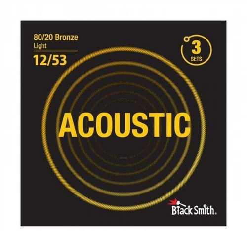 Струны для акустической гитары BlackSmith 80/20 Br