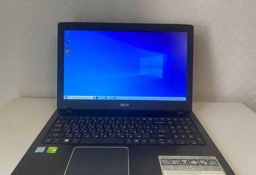 Acer Aspire E5 576g i5/mx 940/8GB/240gb ssd