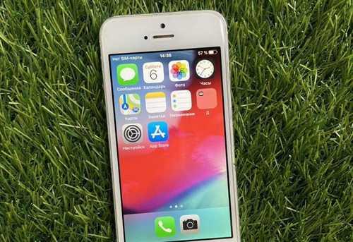 Смартфон Apple iPhone 5S 16 гб, 1 SIM, серебристый