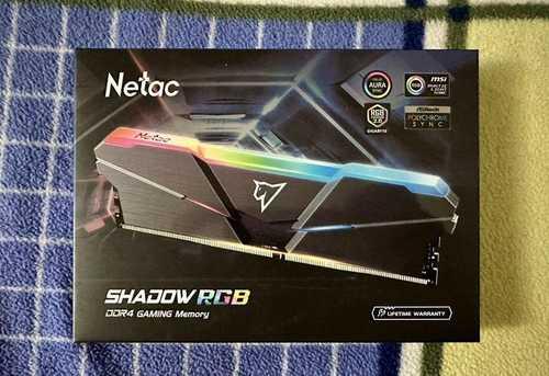 Оперативная память Netac Shadow RGB 16Gb DDR4