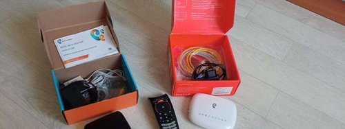 Приставка Ростелеком и wifi роутер