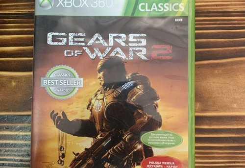 Gears of war 2 диск xbox 360