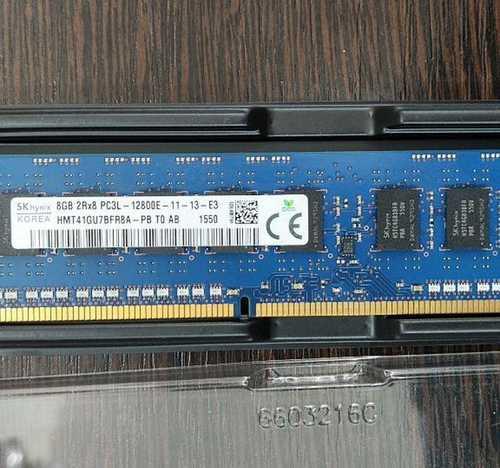 Оперативная память DDR3 8Gb ECC Unbuffered HMT41GU