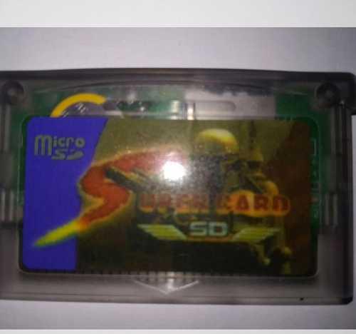 Super Card Флеш-картридж Game Boy Advance GBA, SP