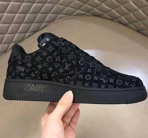 Элегантные кроссовки Louis Vuitton x Nike Air Force 1