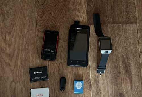 Телефон, SMART часы, mi bend3, аккумуляторы