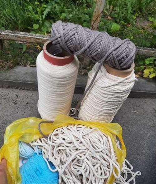 Нитки для макраме,шнур для макраме