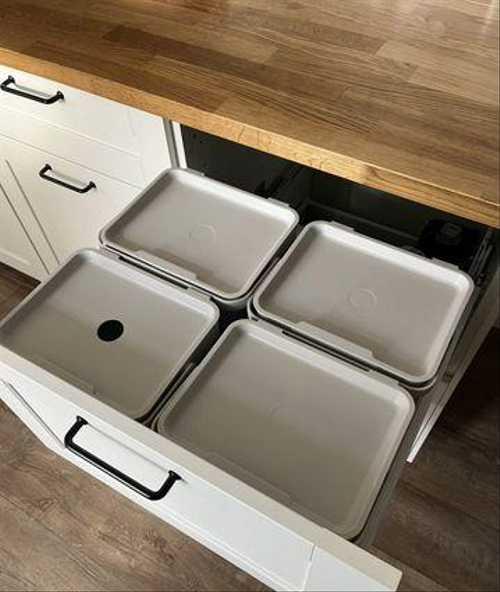 Ведро IKEA холлбар, для сортировки мусора