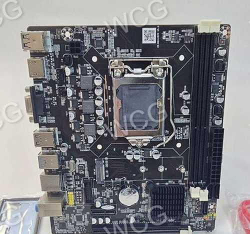 Материнская плата microATX B75 DDR3, nvme M.2, LGA