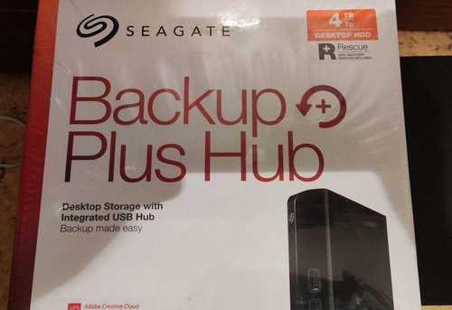 Внешний диск HDD Seagate Backup Plus Hub, 4тб