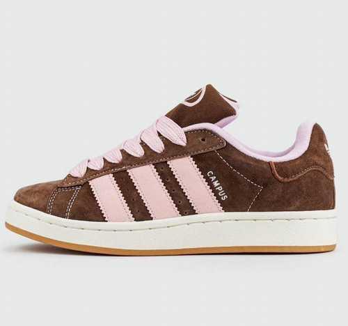 Кроссовки Adidas Campus 00s Brown / Pink Suede Wmn