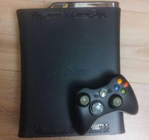 Xbox 360 прошитый с одним контроллером