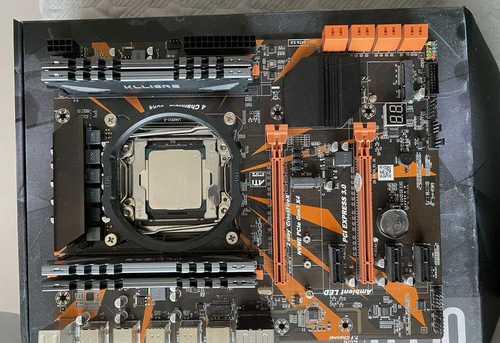 Комплект x99, lga2011, xeon e5-2620v3, 4x8gb RAM