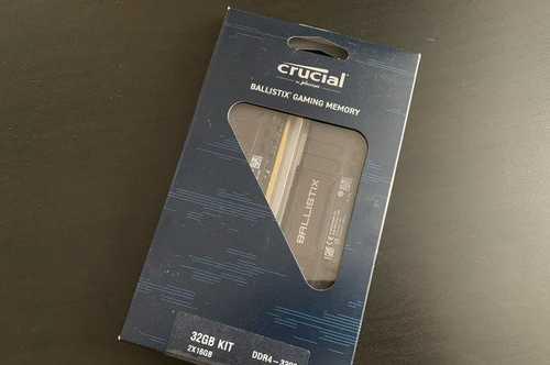 Оперативная память Crucial Ballistix 32 гб 3200