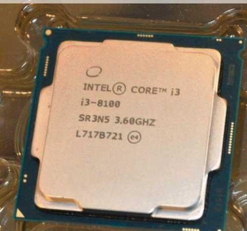 Процессор Intel Core i3 8100