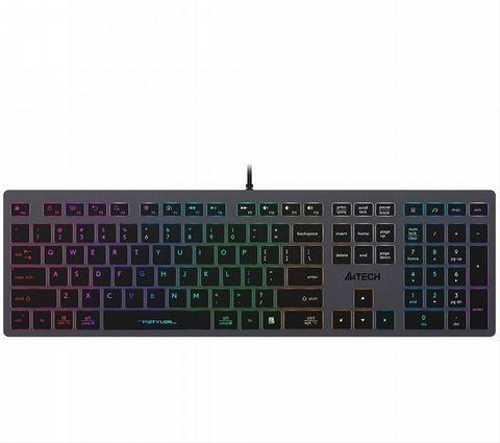 Клавиатура A4Tech Fstyler FX60H Grey\Neon #368484