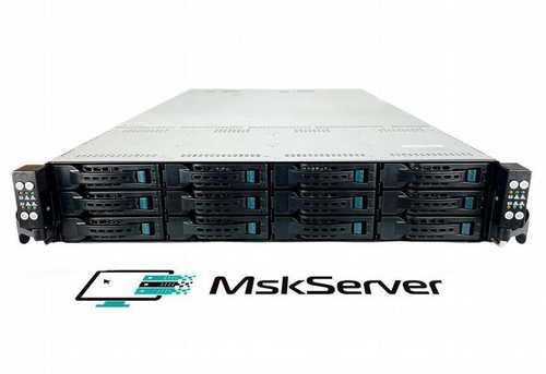 Сервер asus RS720Q-E8-RS12 8xCPU 4* 2x E5-2643v4 2