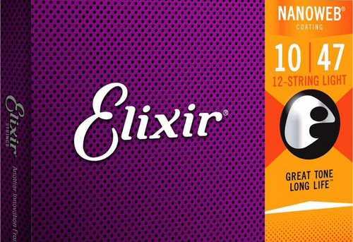 Elixir 16152 NanoWeb 12 струн. USA