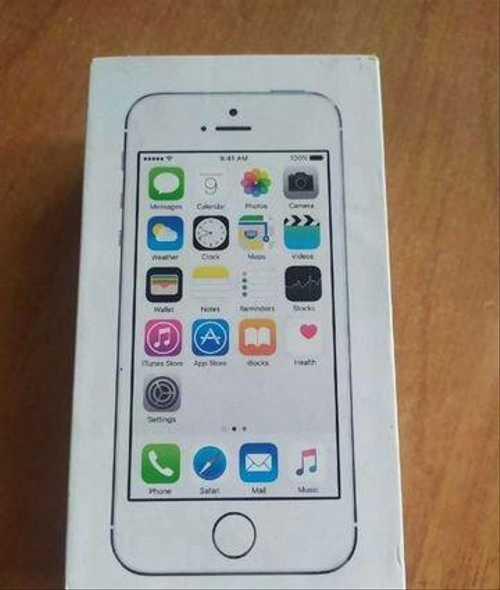 Коробка отТелефона iPhone 5s
